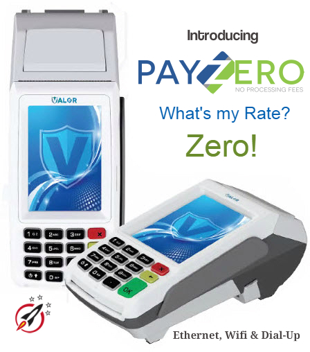 PayZero VL100 - Credit Card Machine + Pinpad Combo